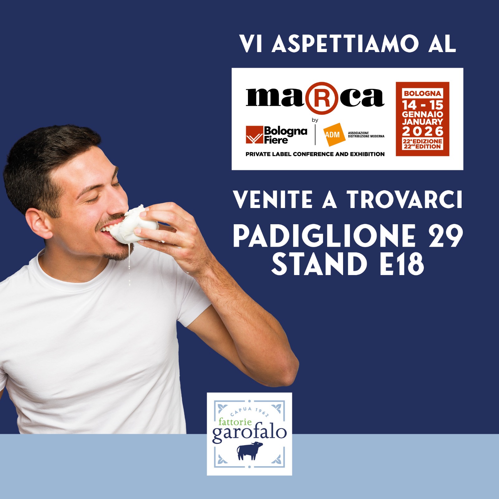 FATTORIE GAROFALO AL MARCA 2026: I FORMAGGI DI BUFALA CRESCONO E ...